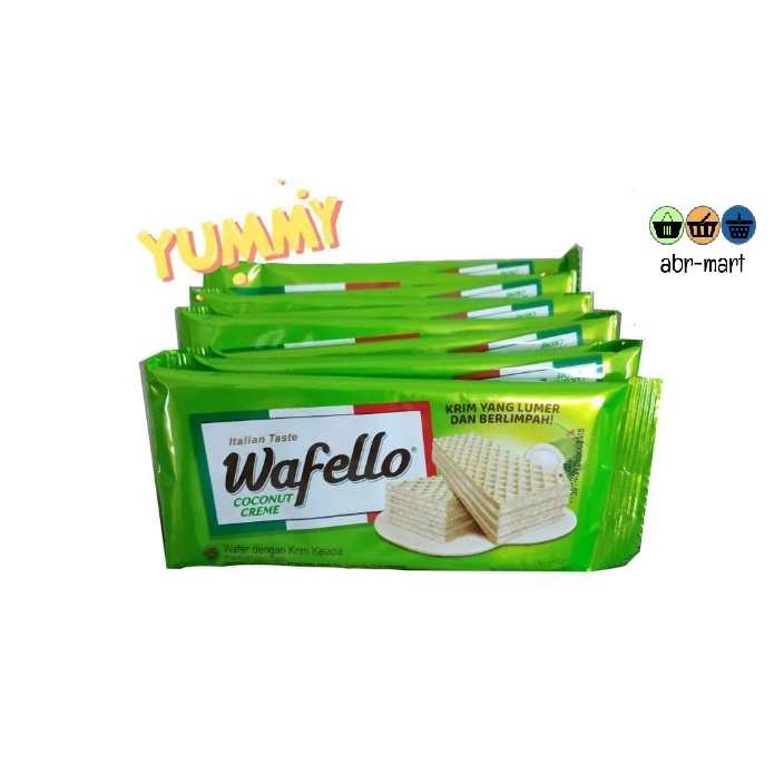 Jual ROMA Wafello COCONUT Sachet Isi 10 pcs | Shopee Indonesia