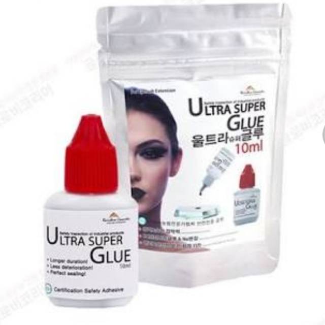 Jual LEM EYELASH EXTENSION ULTRA SUPER GLUE ORIGINAL KOREA | Shopee ...