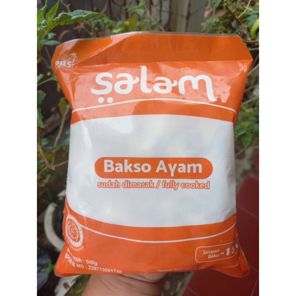 Jual Salam Bakso Varian Rasa Ayam & Sapi (Isi 50pcs) Kemasan 500gram ...