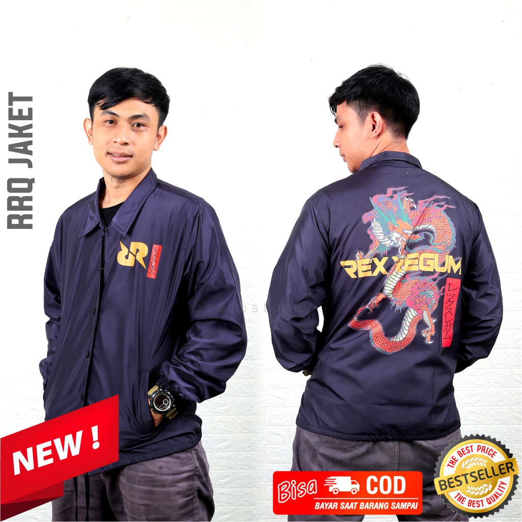 Jual JAKET GAMING RRQ - ROG & EVOS PREMIUM | Shopee Indonesia