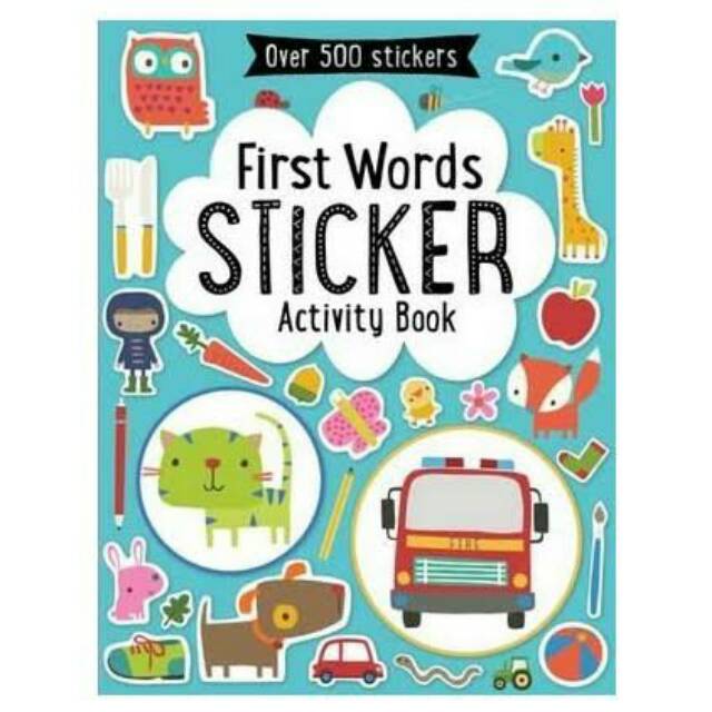 Jual First Words Sticker Activity Book (Retni) | Shopee Indonesia