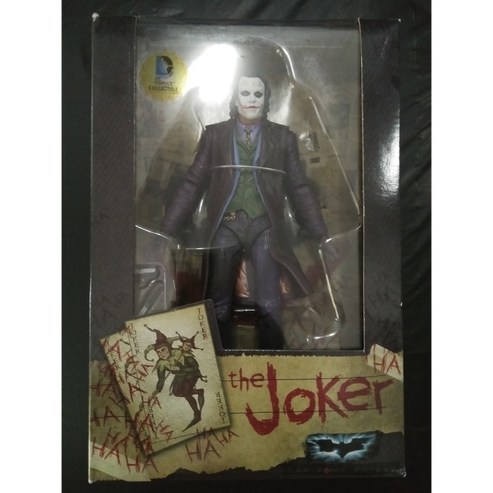 Jual Neca The Joker Heath Ledger Batman The Dark Knights DC Comics NEW ...