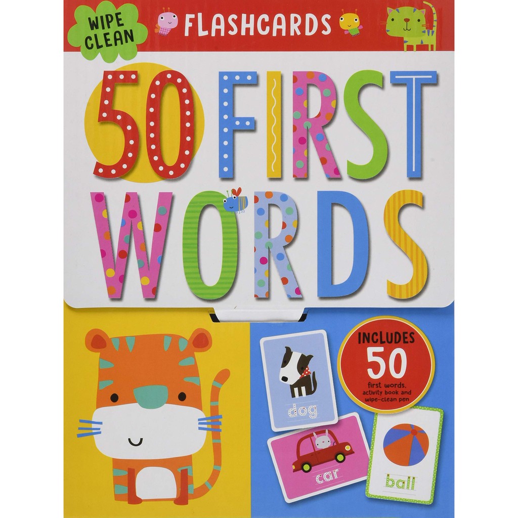 Jual Make Believe Ideas - First 50 Words Flashcards | Shopee Indonesia