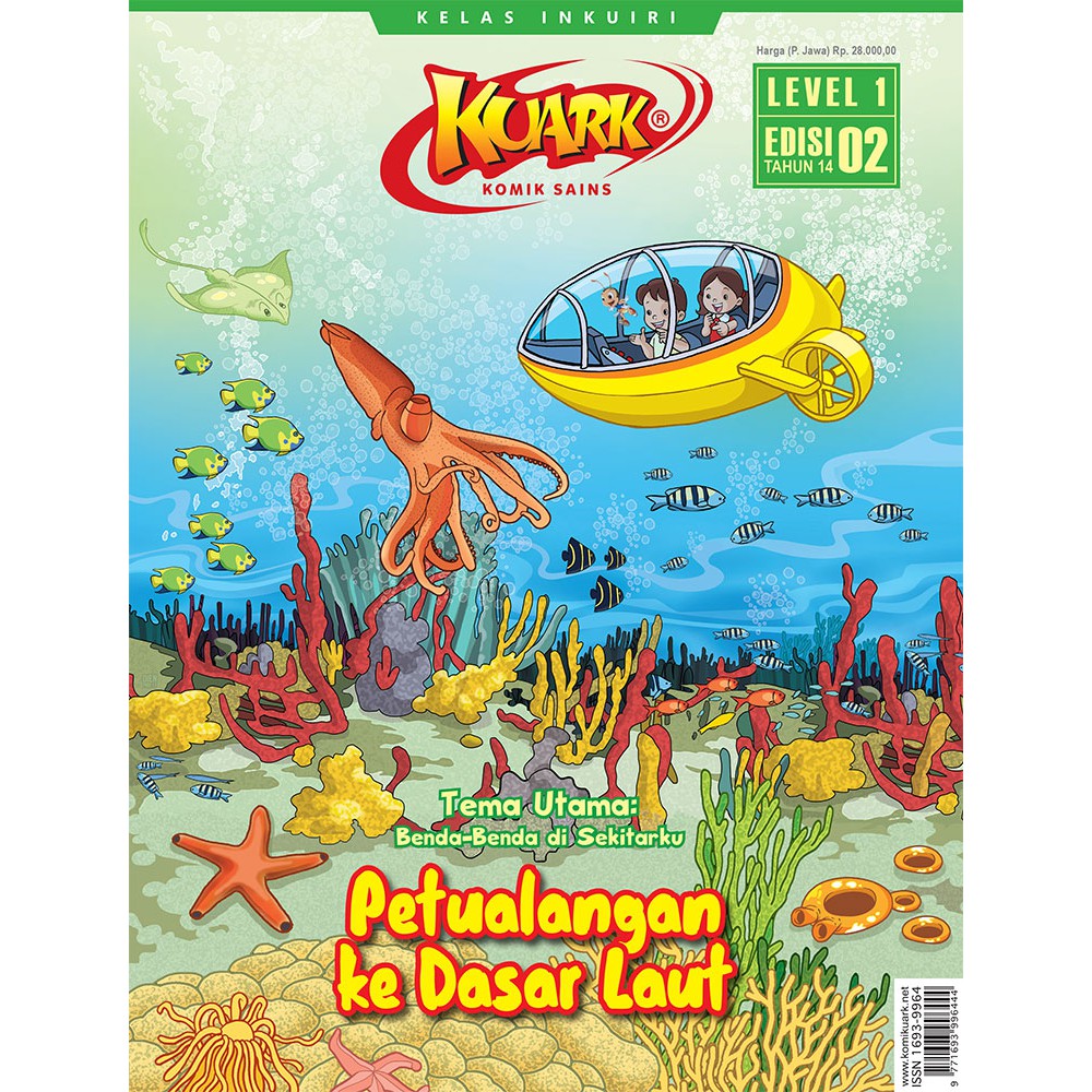 Jual KUARK Komik Sains Level I Edisi 2 Tahun XIV | Shopee Indonesia