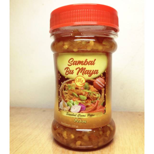 Jual SAMBAL CUMI PETAI BU MAYA ( Berat Isi 130 gr ) | Shopee Indonesia