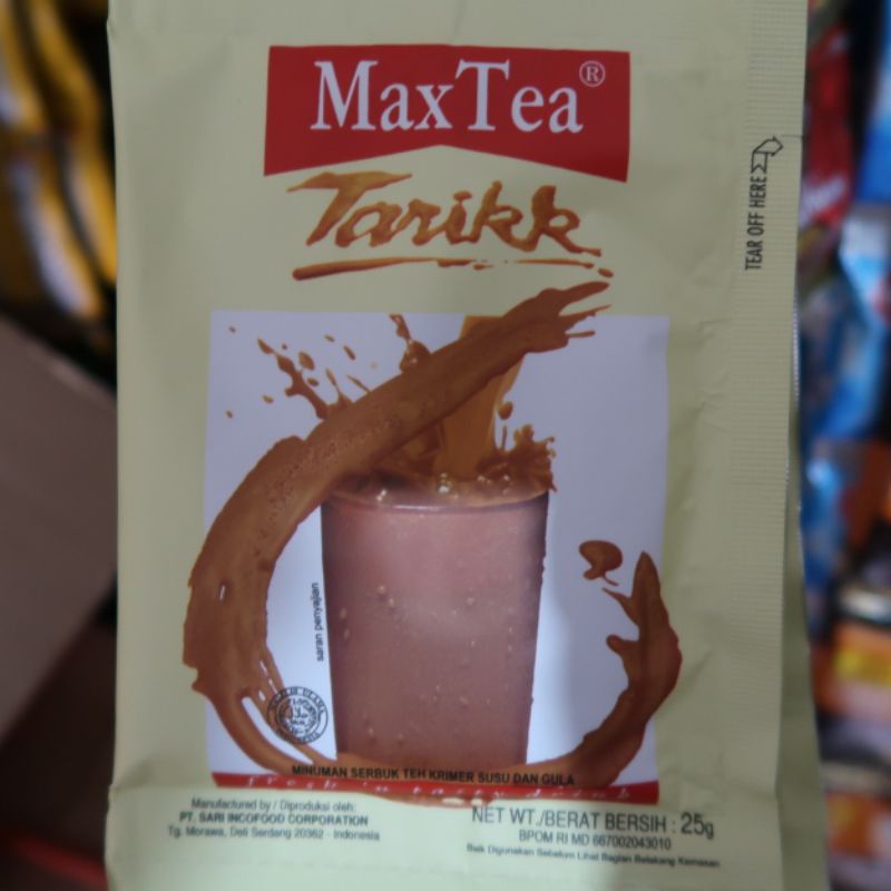 Jual Max Tea Teh Tarik | Shopee Indonesia