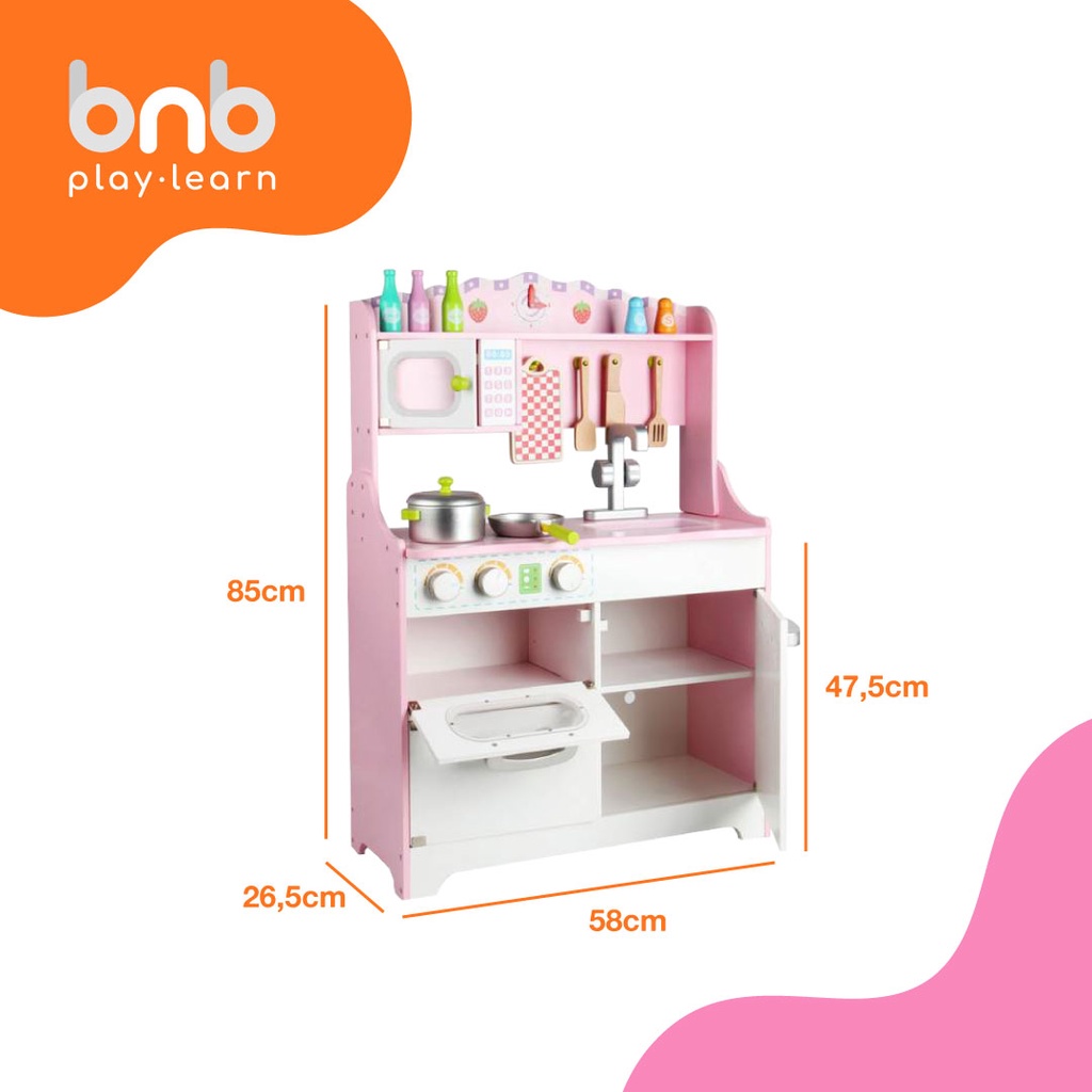 Jual Mainan Anak Princess Kitchen Set (Mini Dapur) | Shopee Indonesia