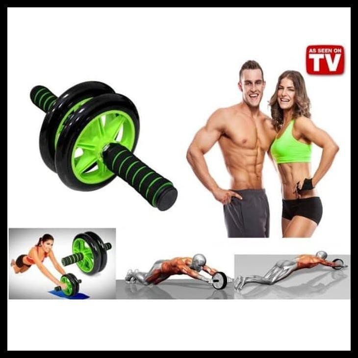 Jual Double Wheel Roller, Fitness Double Wheel, Iron Gym, Revoflex ...