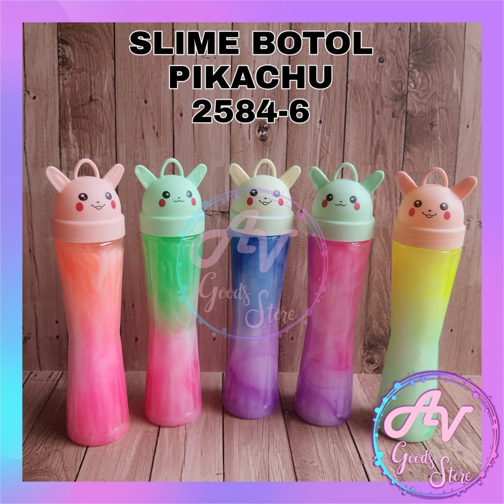 Jual Slime / Slime Anak Import / Slime Warna / Slime Botol Pikachu ...