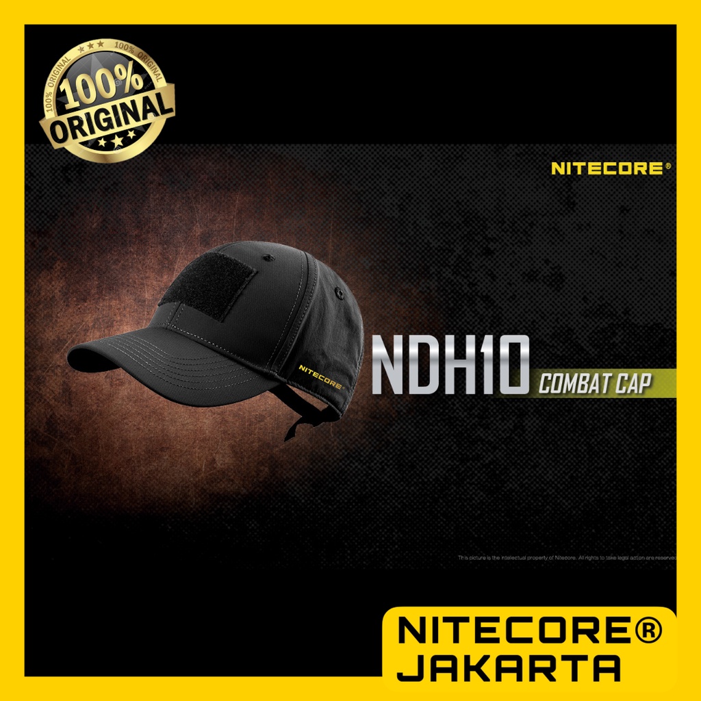 Jual Nitecore NDH10 Combat Cap (Nano Fabrics) | Shopee Indonesia