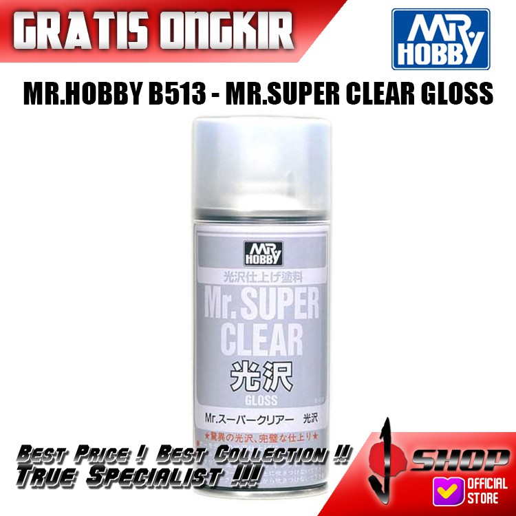 Jual MR HOBBY B-513 SUPER CLEAR GLOSS | Shopee Indonesia