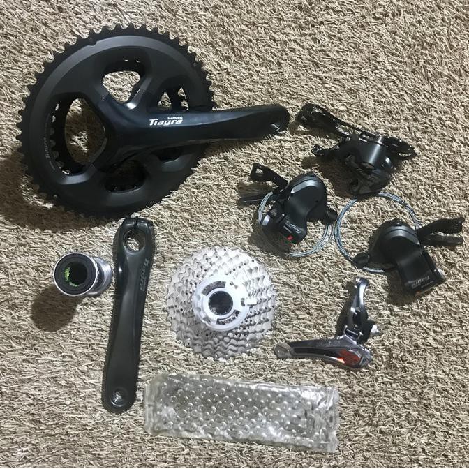 Jual Groupset Tiagra 4700 10 Speed Cocok Untuk Seli Original | Shopee ...