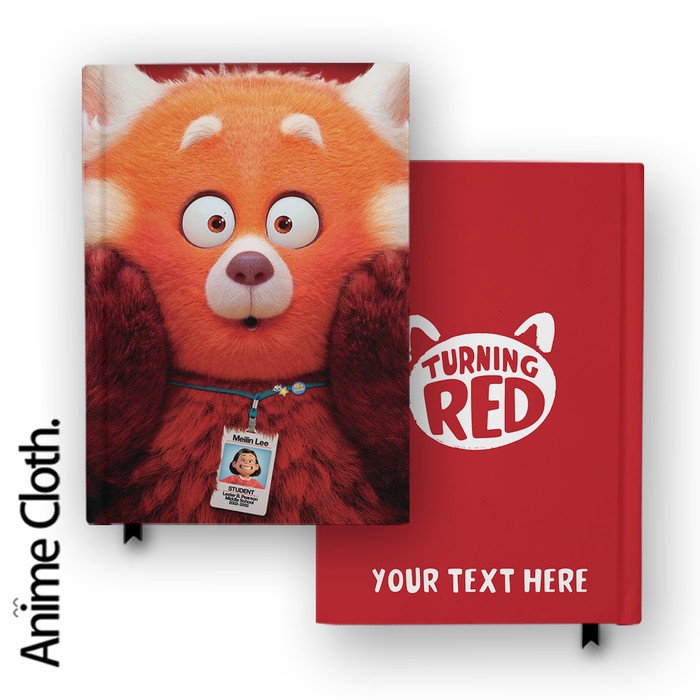 Jual Buku Catatan Notebook Turning Red Panda Faces Custom Diary ...