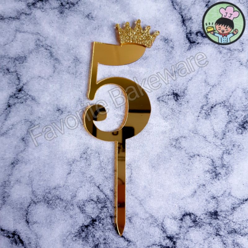 Jual Topper Cake Happy Birthday Number Mini Hiasan Kue Anniversary ...