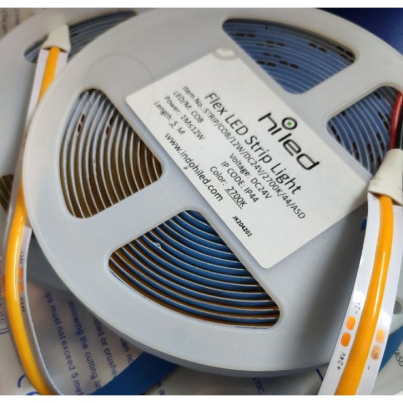 Jual Led strip Hiled COB 24V 4000k 6500k 2700k | Shopee Indonesia