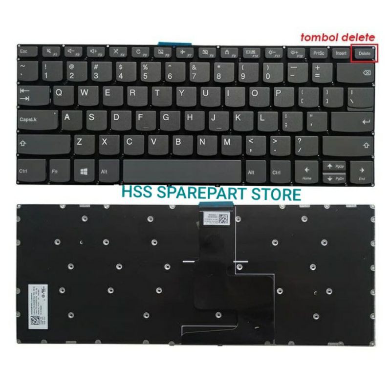 Jual Keyboard Lenovo Ideapad Flex 5 - 1470 Flex 5 - 1570 | Shopee Indonesia