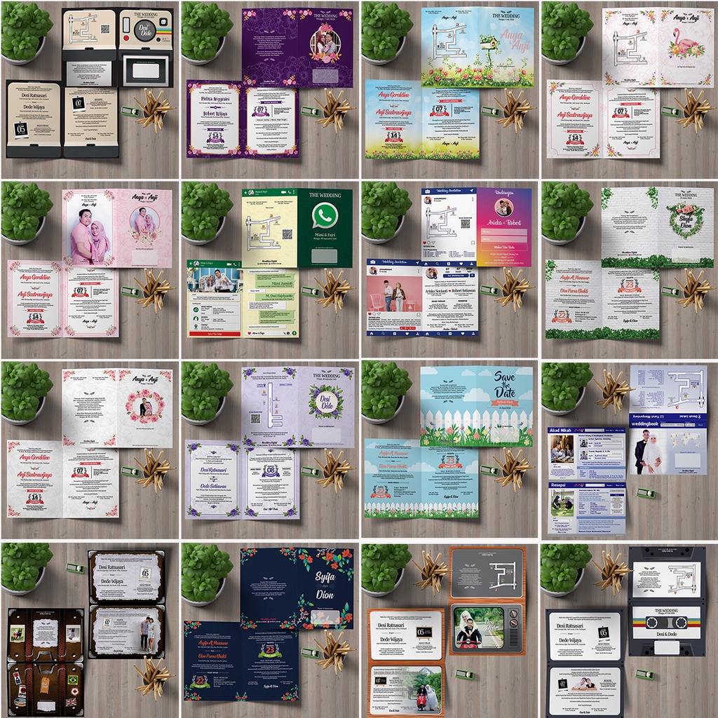 Jual V2. 100 Template Undangan Corel Draw Format CDR | Shopee Indonesia