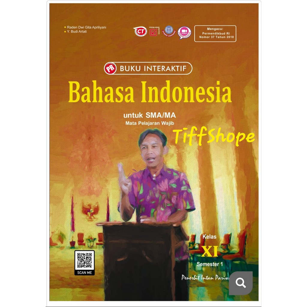 Jual Buku PR / LKS interaktif bahasa indonesia kelas XI, 11 semester 1 (K13 revisi) cetakan 2021 ...