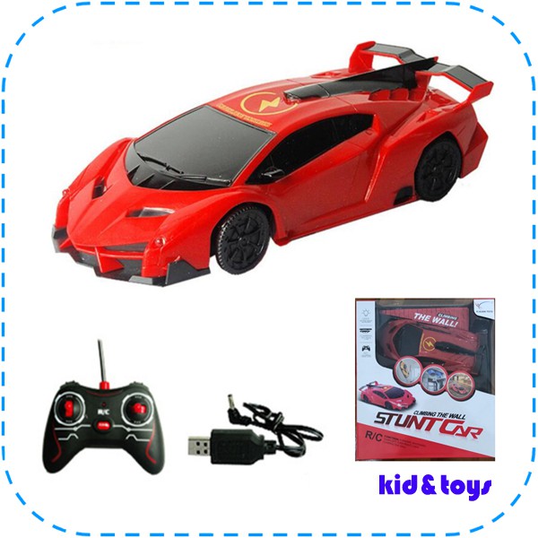 Jual Mainan Anak Mobil Balap Remote Control Wall Climber Bisa berputar ...
