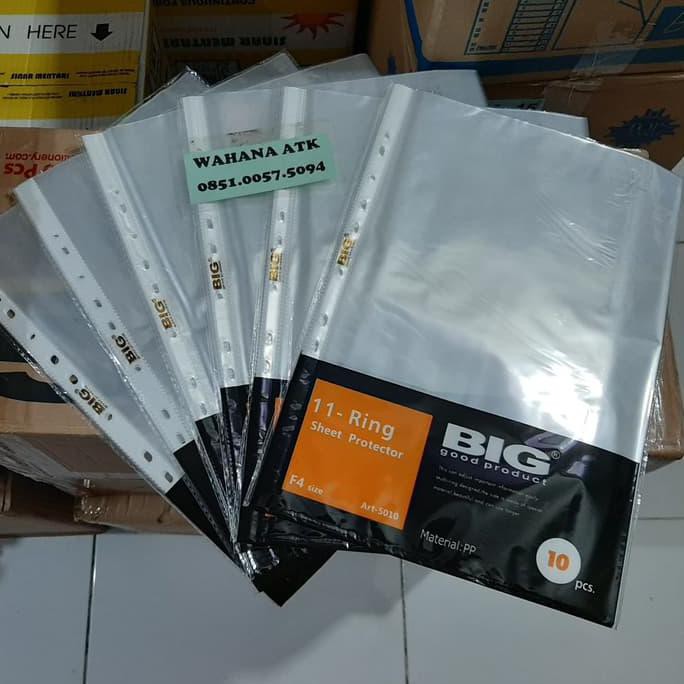Jual Sheet protector F4 BIG / PP pocket (10pc) | Shopee Indonesia