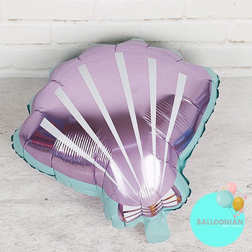 Jual Clam Balloon Foil/Balon Foil Kerang/Balon Tema Laut/Sea Foil ...