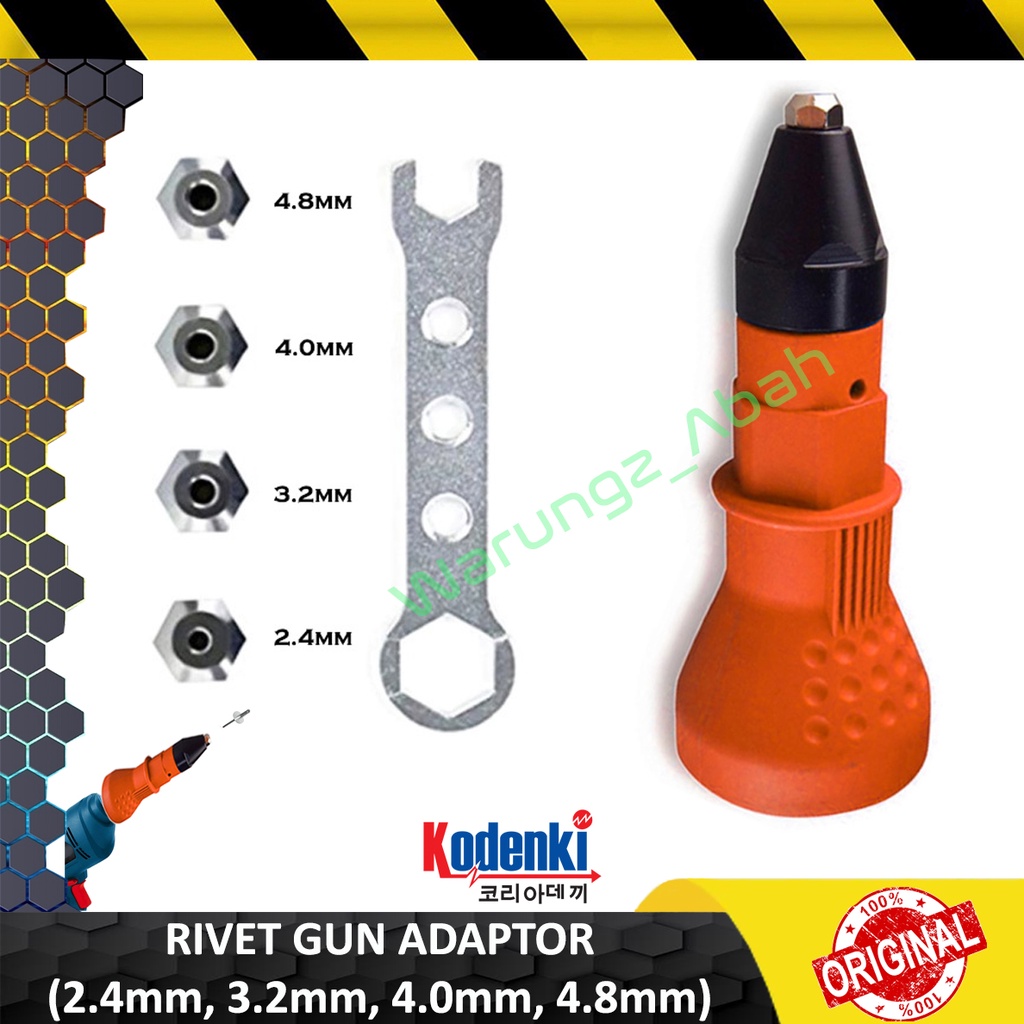 Jual ALAT ADAPTOR ADAPTER KONVERTER KEPALA MATA BOR TANG PASANG PAKU ...