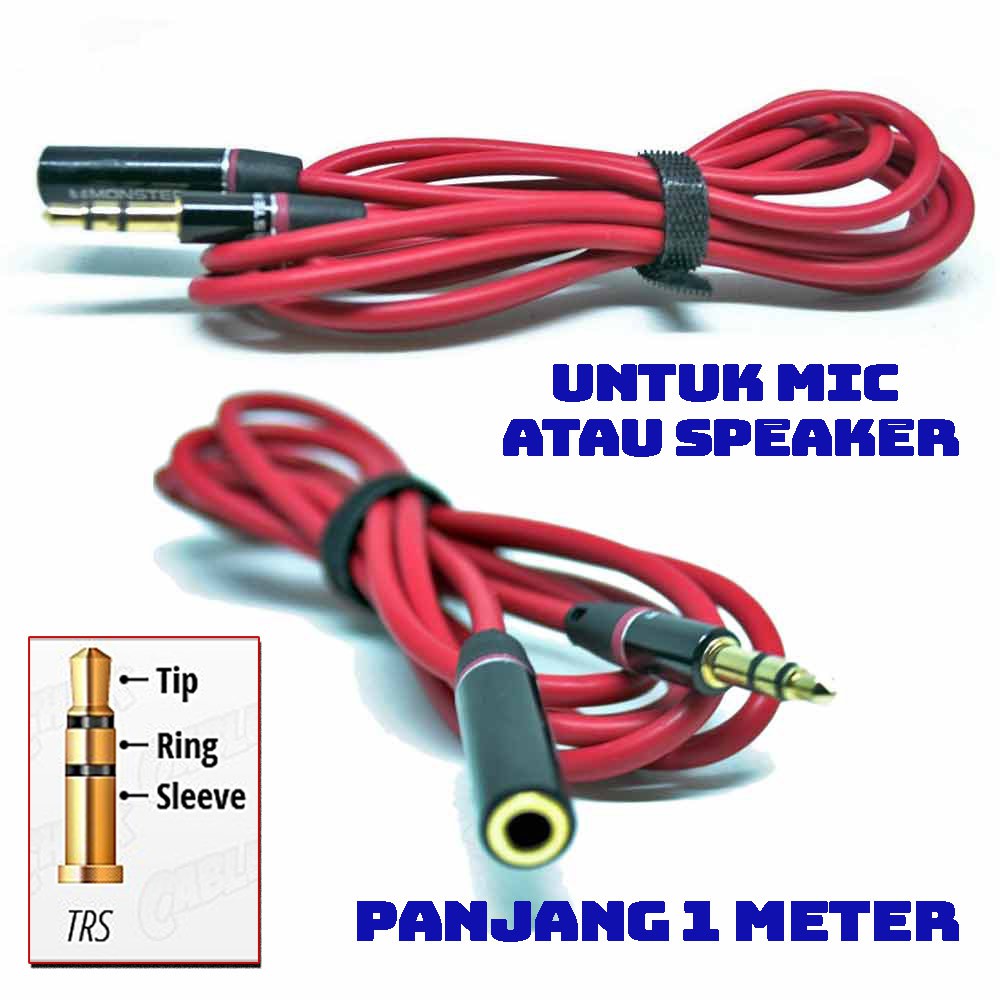 Jual Spliter Audio Smartphone Mic Splitter Mikrofon Jack 4 Pole 3.5mm ...