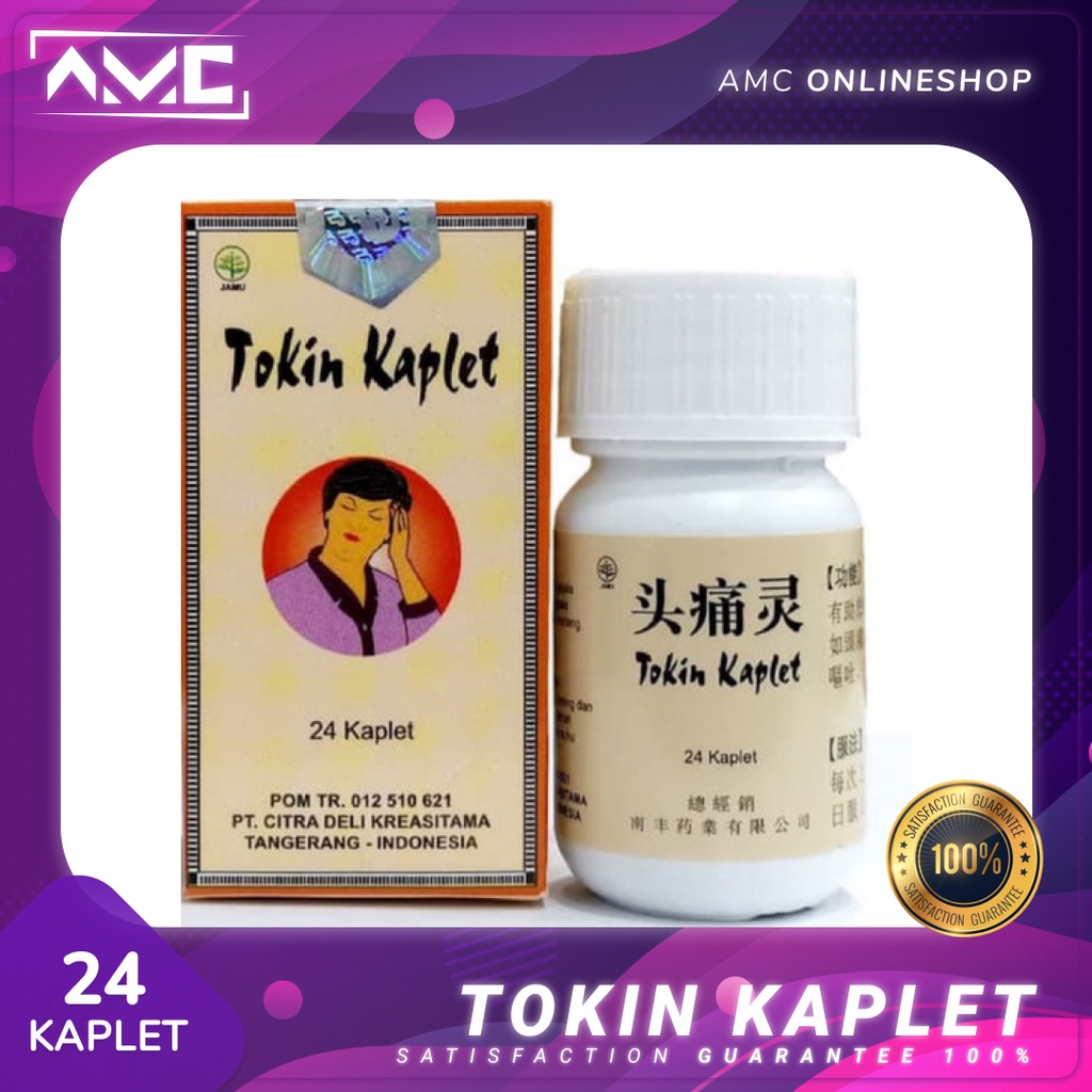 Jual Tokin kaplet obat masuk angin sakit kepala migran nyeri syaraf ...