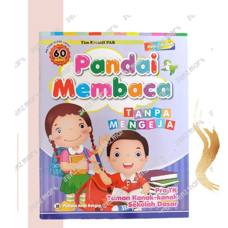 Jual 60 Menit Pandai Membaca Tanpa Mengeja untuk anak TK/SD (Full ...