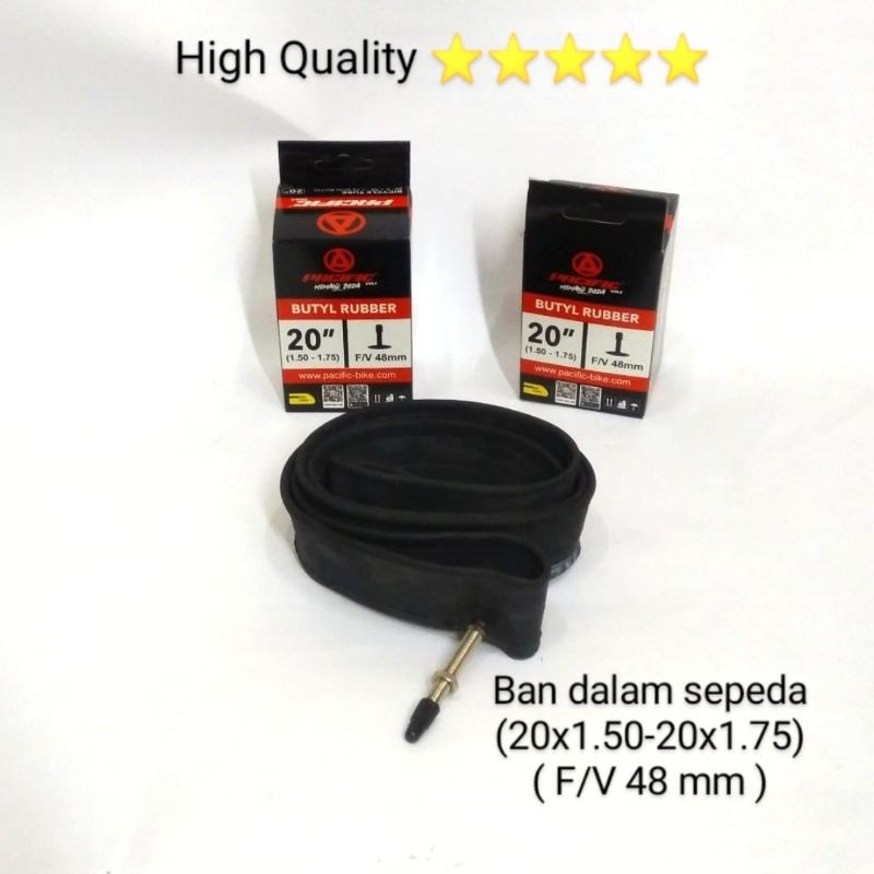Jual Ban Dalam 20 x 1.5 1.50 / 1.65 / 1.75 kenda by pacific pentil kecil presta panjang 60 ...
