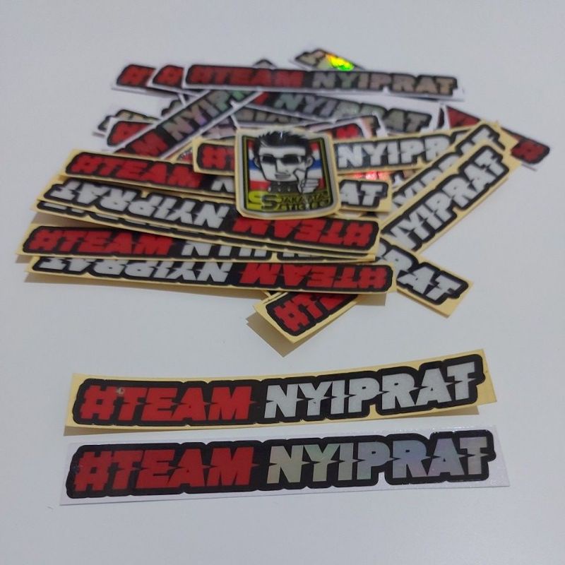 Jual STICKER TIM NYIPRAT PRINCUTT | Shopee Indonesia