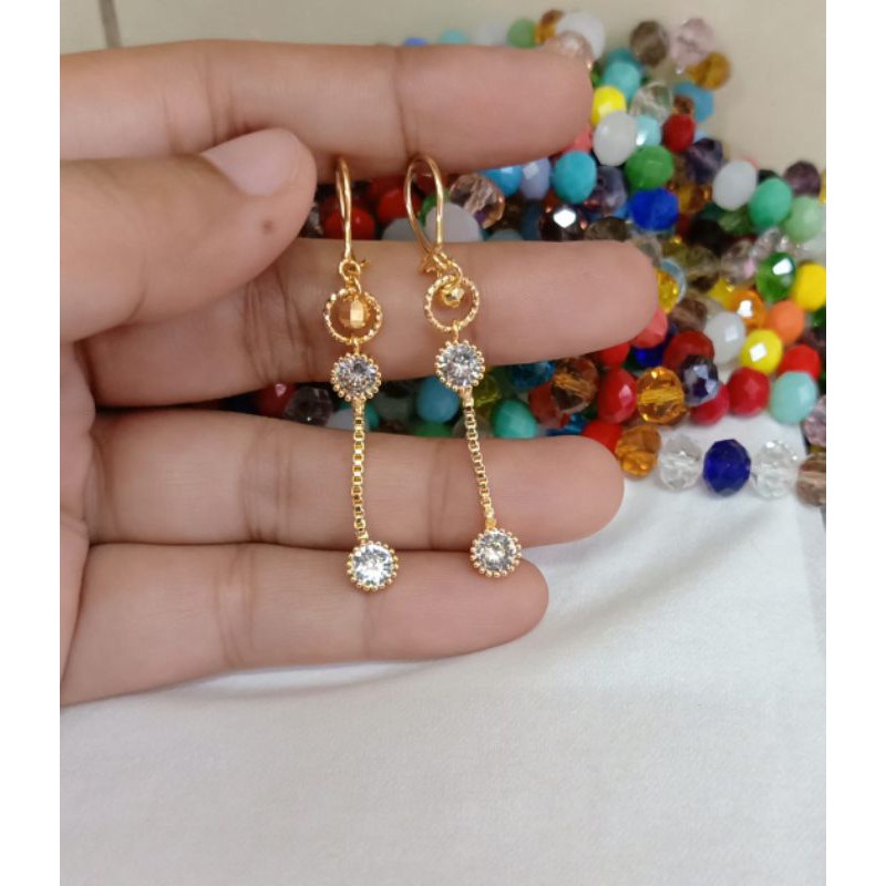 Jual anting permata cantik juray | Shopee Indonesia