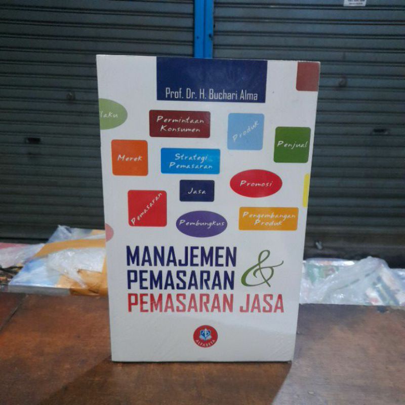 Jual Manajemen Pemasaran Dan Pemasaran Jasa Buchari Alma Buku Original | Shopee Indonesia