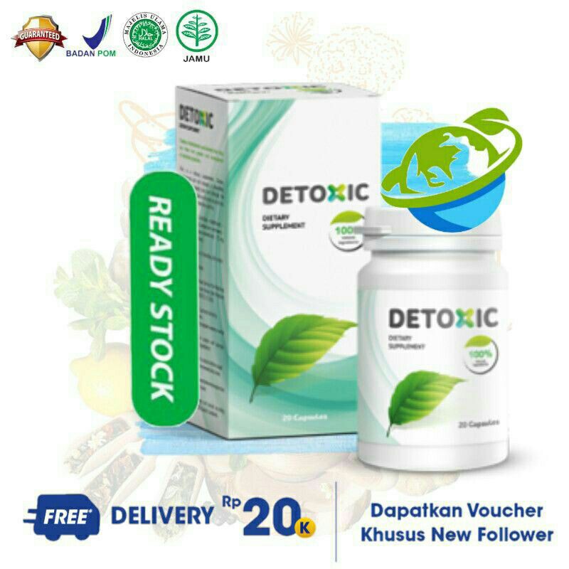 Jual Detoxic Obat Anti Parasit 100% Original Terbaik Dietary Suplement ...