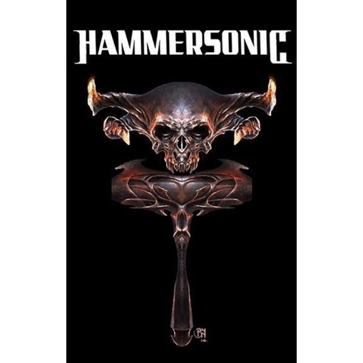Jual HAMMERSONIC poster pamflet band punk metal cadas riot hiasan ...