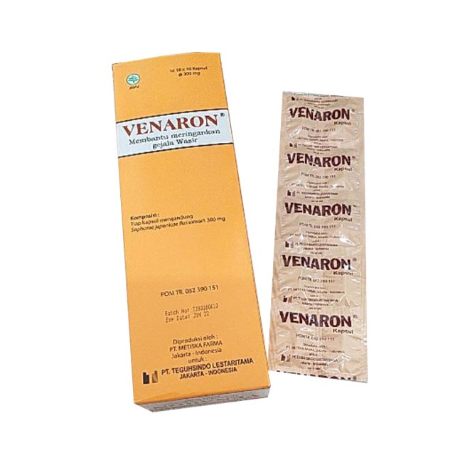 Jual Venaron 300 mg 1 Strip Isi 10 Kapsul | Shopee Indonesia