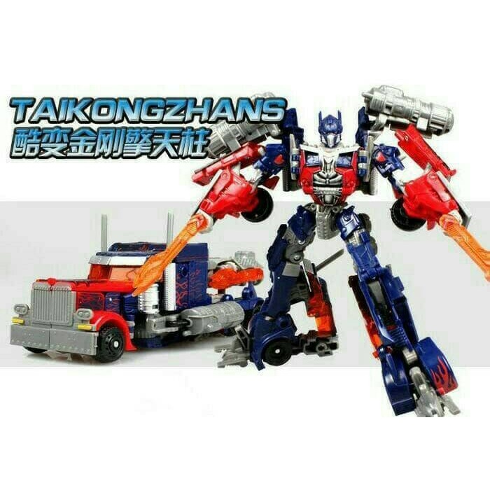 Jual MAINAN ROBOT TRANSFORMERS OPTIMUS PRIME / MAINAN ROBOT BIG 20 CM ...