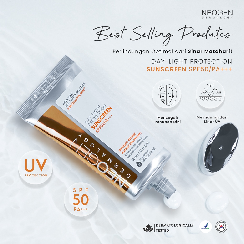 Jual Neogen Dermalogy Day-Light Protection Sunscreen SPF50 PA ...