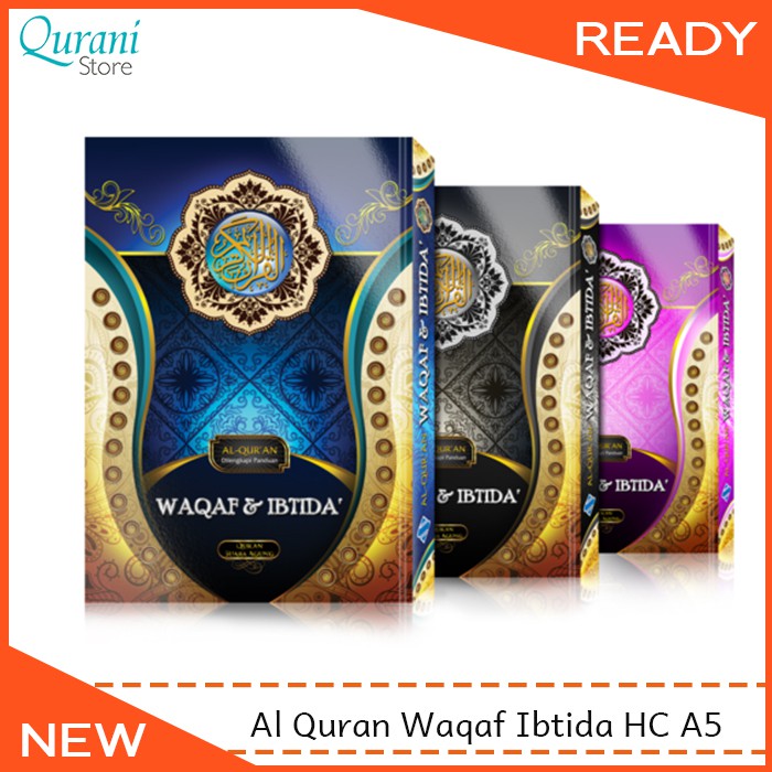 Jual Al Quran Waqaf Dan Ibtida A5 Hard Cover | Shopee Indonesia
