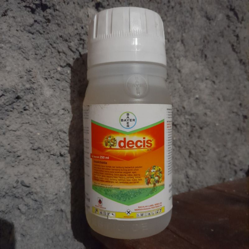 Jual Insektisida DECIS 25ec 250ml bahan aktif : deltametrin 25g/l ...