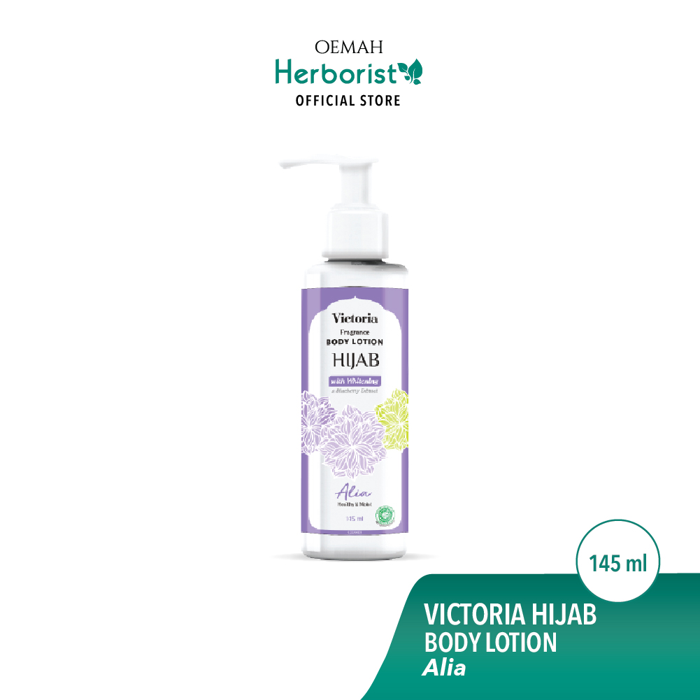 Jual Victoria Fragrance Body Lotion Hijab Alia 145ml | Shopee Indonesia
