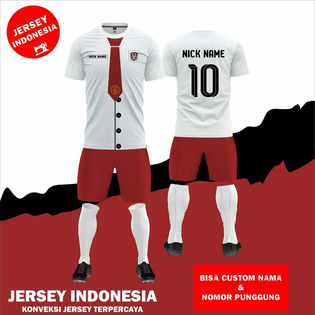 Jual Jersey Olahraga Sepak bola Futsal Motif Sekolah SD, Tersedia Ukuran Dewasa dan Anak-anak ...