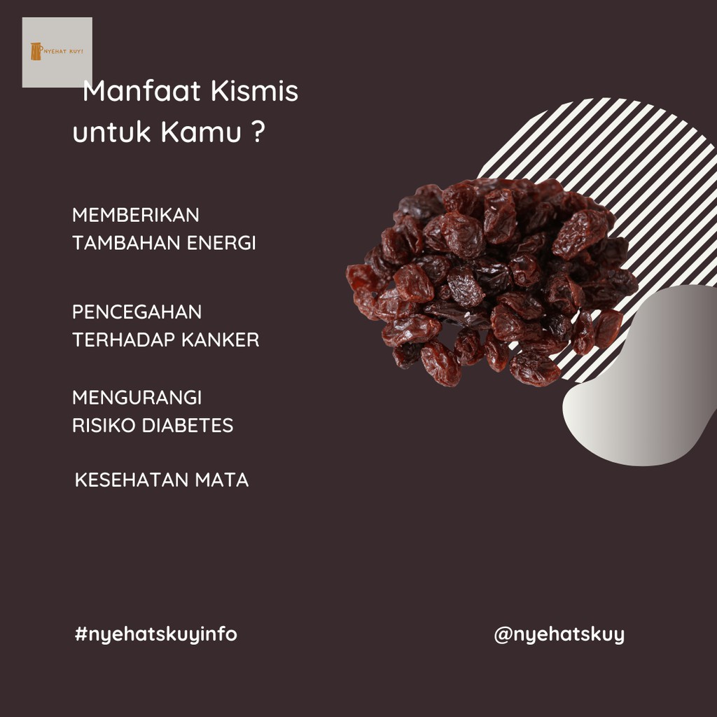Jual Buah Kering Buah Murah Kismis Hitam Dark Raisin unsweetened Kismis ...