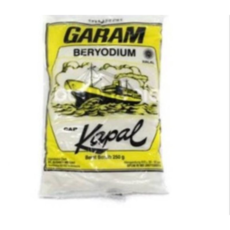 Jual garam cap kapal 250 gr | Shopee Indonesia