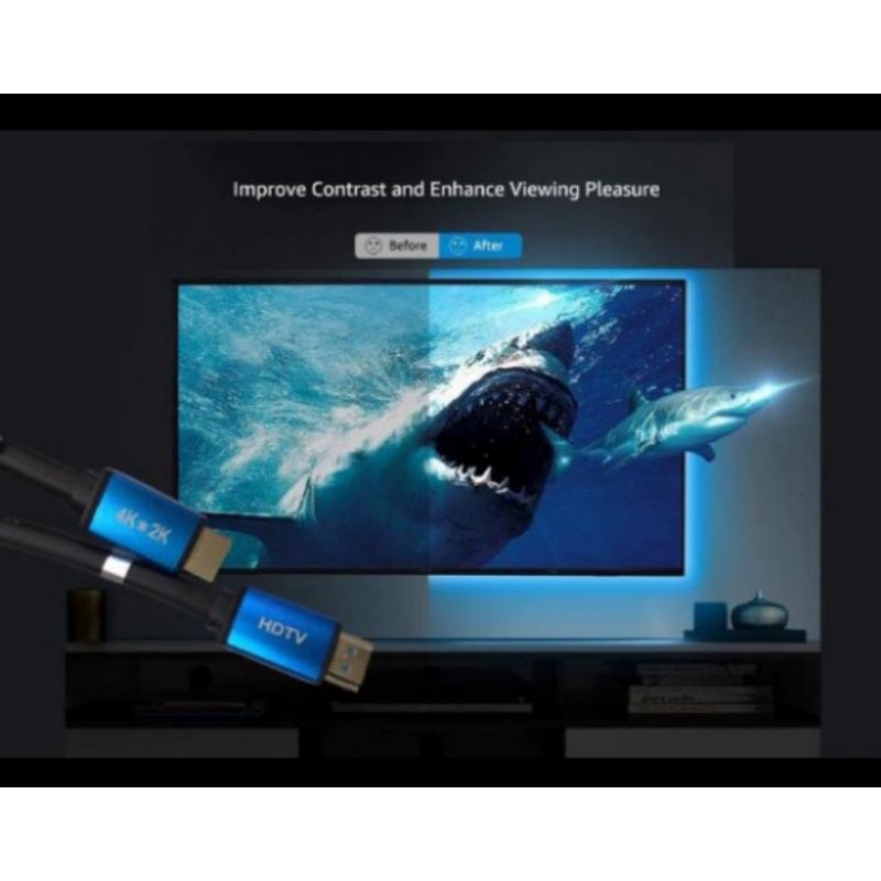 Jual Kabel HDMI to HDMI 50 meter / kabel hdmi 50meter - kabel hdmi 2.0 ...