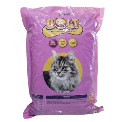 Jual Bolt Cat Food Salmon Makanan Kucing Bolt dry Cat Food kemasan ...