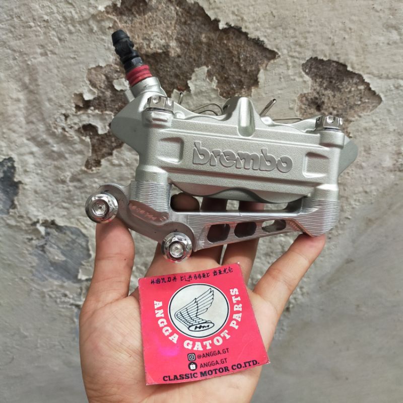 Jual kaliper brembo monoblok RADIAL 4p 100mm original baru pnp bottom serpico disc 300mm ...