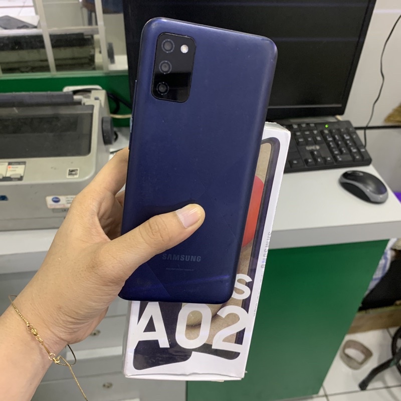 Jual Samsung A02s 3/32gb Second Bekas Pakai Normal fullset Original ...