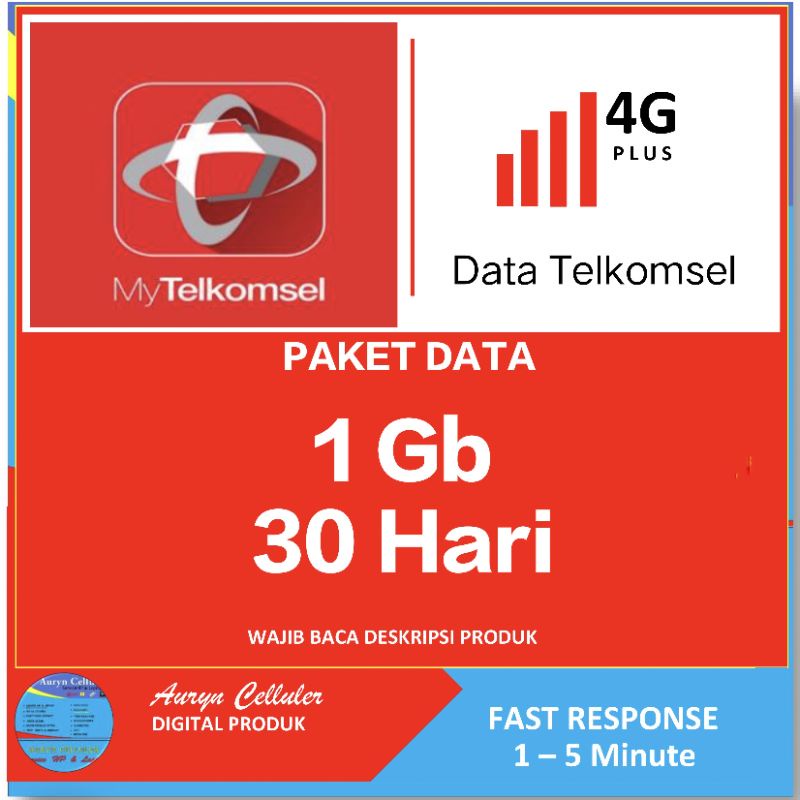 Jual Paket Data Telkomsel 1Gb 30 Hari | Shopee Indonesia