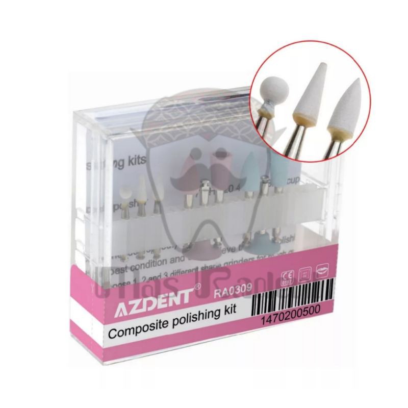 Jual Mas Radent Dental Azdent Composite Polishing Kit (Bur Poles ...